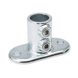 B & K Industries 3/4" Standard Railing Flange, Galvanized, Steel ...