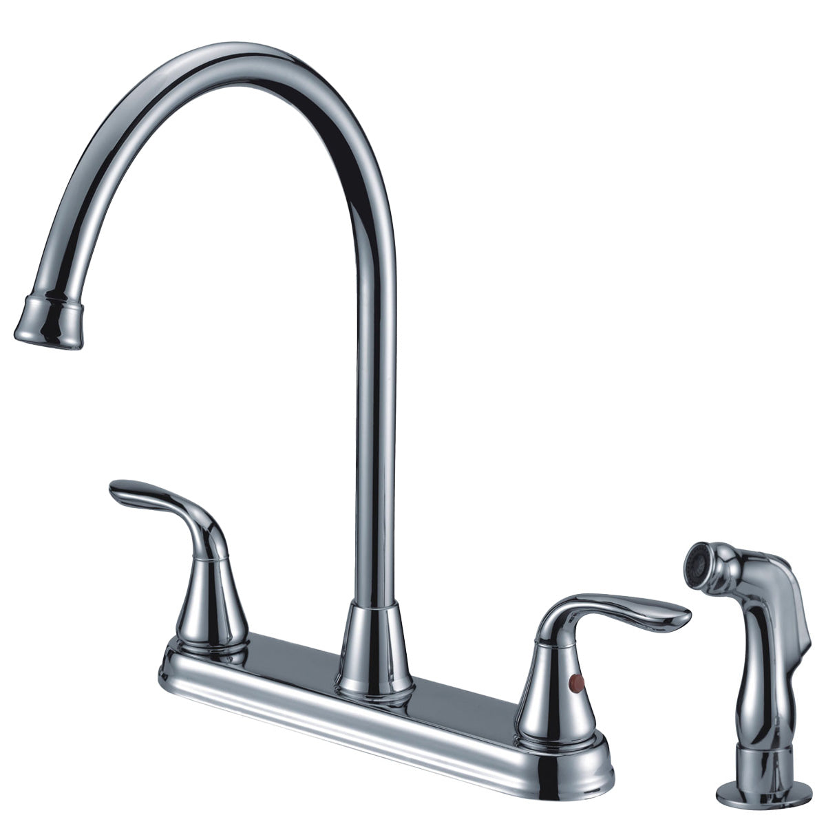 Compass Manufacturing 191-7703 Majestic Two Handle Kitchen Faucet ...